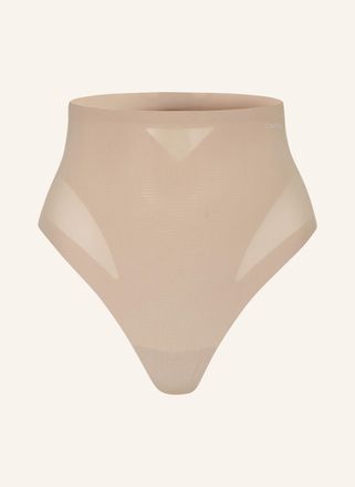 Calvin Klein Shape-String Stay-Put Mesh beige