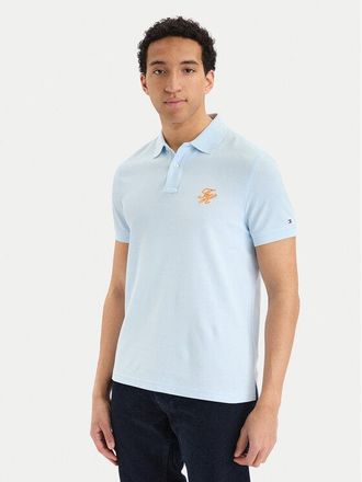 Tommy Hilfiger Poloshirt MW0MW43046 Hellblau Regular Fit