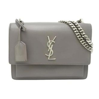 Saint Laurent Sac bandouli&egrave;re vintage Pre-owned - Femme - Pre-owned - Gris - Taille: ONE Size