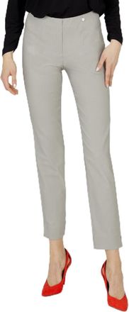 Robell Style Marie - Stoffhose Damen high Waist - Damenhose Power Stretch - Bengaline Stoff Hose mit Schlitz am Saum - Bitte eine Gr&ouml;&szlig;e Kleiner bestellen - C