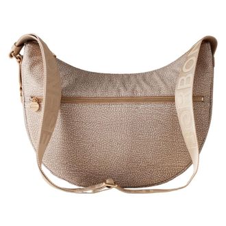 Borbonese Femme, Sacs, Beige, Taille: ONE Size Sac Luna