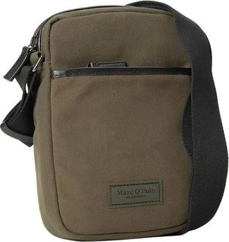 Marc O'Polo Herren Umhängetasche braun Mikrofaser/Nylon