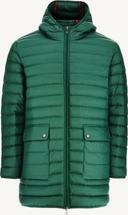 Jott Doudoune longue &agrave; capuche Vert fonc&eacute; Luc - Taille XXL