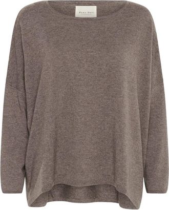 Part Two TilaPW PU - Femme - Pulls - Brun - Taille: 40 FR