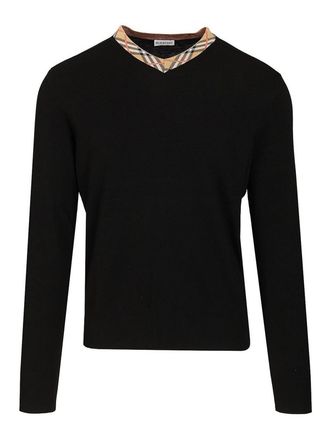 Burberry Pull &Agrave; Col V - Maxim Mrn