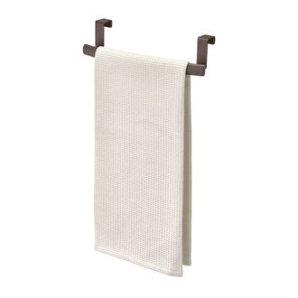 InterDesign iDesign 60271EU Axis Geschwungener Geschirrhandtuchhalter zum Hängen über den Schrank - Edelstahl, bronze, 24.511 x 6.8072 x 5.7912 cm