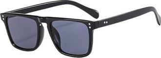 Generic Lunettes De Soleil Vacances À Petite Monture For Hommes Sport For Femmes En Plein Air(Black)