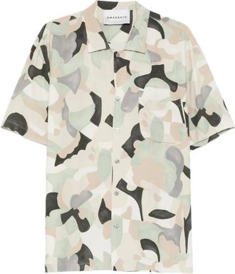 Amaranto Amar&aacute;nto, Homme, Chemises, Multicolore, Taille: S Short Sleeve Shirt