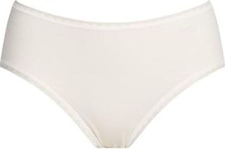 sloggi Lot de 2 culottes unies en coton m&eacute;lang&eacute;