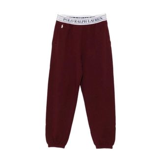 Polo Ralph Lauren Femme, Pantalons, Rouge, Taille: 42 FR Pantalon de jogging