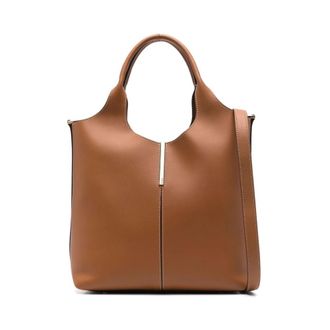 Tod's Leather Mini Tote Bag - - Bags - Damen - Braun - ONE SIZE