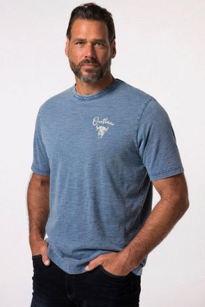 JP1880 T-Shirt T-Shirt Halbarm Brustprint Vintage Look