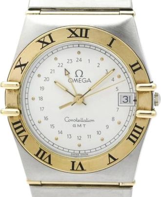 Omega Pre-owned Constellation 396.1060 Montre-bracelet - Homme - Pre-owned - Blanc - Taille: ONE Size