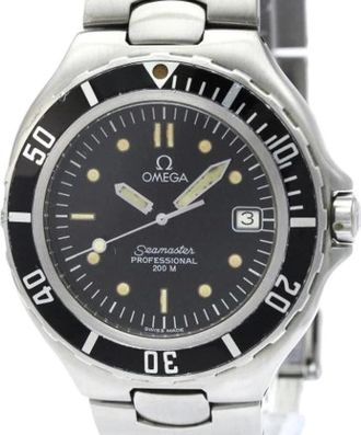 Omega Montre Pre-owned Seamaster 396.1042 - Homme - Pre-owned - Noir - Taille: ONE Size