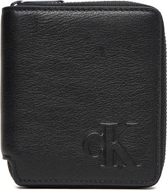 Calvin Klein Geldbörse Calvin Klein Ck Zip Billfold LV04D1077G Schwarz