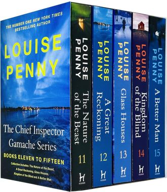 SPHERE Chief Inspector Gamache Book Series 11-15 Collection 5 Books Set (The Nature of the Beast, A Great Reckoning, Glass Houses, Kingdom of the Blind, A Be