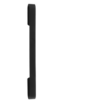 BESPORTBLE VICASKY Wandmontiertes Schuhregal aus Rostfreiem Material Nagelfreies Hausschuhe Rack f&uuml;r Badezimmer und Flur Schwarzer Schuhst&auml;nder ohne Bohren Feuch