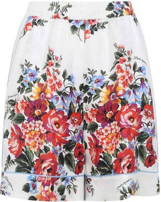 Dolce & Gabbana Pantalons D&eacute;contract&eacute;s - Blanc