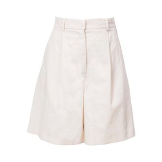 Max Mara Damen, Shorts, Wei&szlig;, MGr&ouml;&szlig;e
