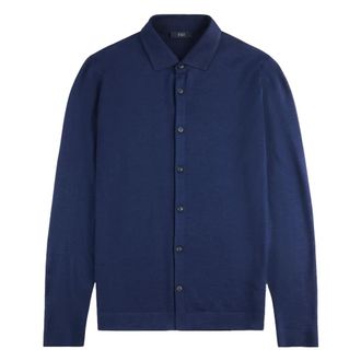 Fay F.16 Sweater - - Knitwear - Herren - Blau - XL