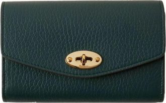 Mulberry Femme, Accessoires, Vert, Taille: ONE Size Rl6540-736Q633 Portefeuille Medium