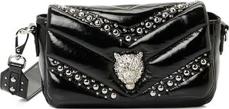 Plein Sport petit sac porté épaule matelassé Cady - Noir