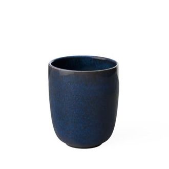 Villeroy & Boch like. by Villeroy and Boch - Mug sans anse Lave Bleu, 400 ml, Tasse en gr&egrave;s sans anse pour des Moments Uniques autour dun caf&eacute;, R&eacute;sistant au Lave-Vais