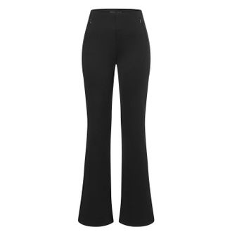 Mac Jeans MAC Boot Zip Stretch Ribbon Damen Hose Black Art.Nr. 0172L521300 090*, Gr&ouml;&szlig;e:W44/L30, Farbe:090 Black