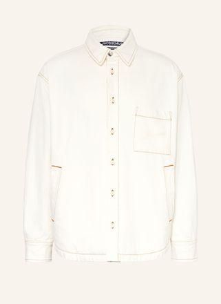 Jacquemus Jacquemus Jeanshemd La Chemise Boulanger Comfort Fit weiss