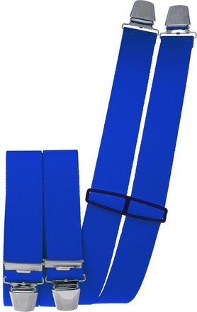 Harrys-Collection Herren Hosentr&auml;ger 2 Gr&ouml;&szlig;en gro&szlig;er Farbauswahl, Gr&ouml;&szlig;en:120 cm, Farben:royalblau
