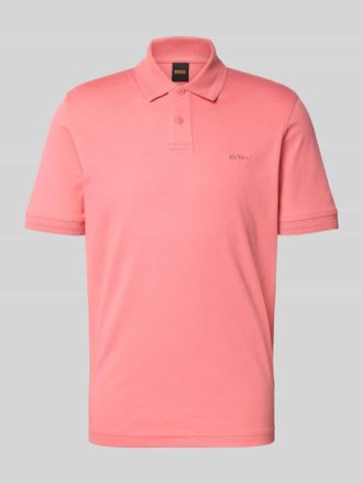 Boss Orange by Hugo Boss Regular Fit Poloshirt aus reiner Baumwolle Modell PE_INTERLOCK
