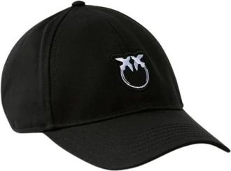 Pinko Pinko, Femme, Accessoires, Noir, Taille: ONE Size Casquette Break Dance