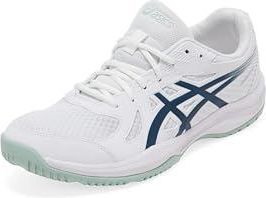Asics Homme Upcourt 6, White Tranquil Teal, 44.5 EU