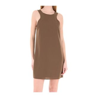 A|X Armani Exchange Damen, Kleider, Braun, 2XSGr&ouml;&szlig;e