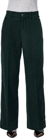 Mason's Pantalon Large New York - Femme - Pantalons - Vert - Taille: 42 FR