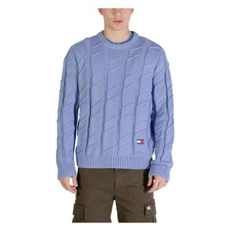 Tommy Jeans Herren, Strickwaren, Lila, 2XLGröße