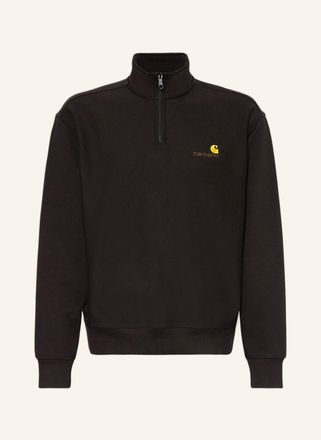 Carhartt Work in Progress Carhartt Wip Sweat-Troyer American Script schwarz
