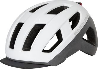 Endura Urban Luminite Fahrradhelm für Herren, Weiß, L-XL