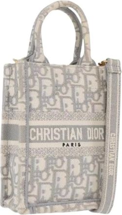 Dior Sac cabas vintage Pre-owned - Femme - Pre-owned - Gris - Taille: ONE Size