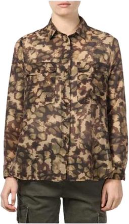 Mason's Femme, Blouses et Chemises, Vert, Taille: 46 FR 4Gc34013 Chemise