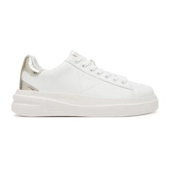 Guess Leather Sneakers Elbina - - Shoes - Damen - Wei&szlig; - 36 EU