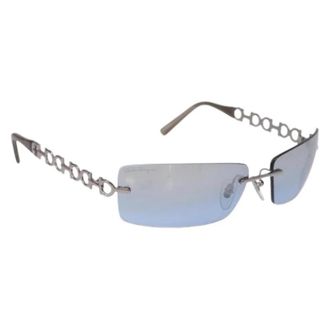 Ferragamo Pre-owned Sonnenbrille - - Pre-owned - Damen - Blau - ONE SIZE