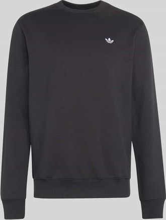 adidas Originals Regular Fit Sweatshirt aus Baumwoll-Mix mit Logo-Stitching