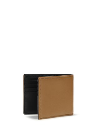 Valentino Garavani Mens Viva Superstar Wallet Nero-Spice Calf Leather Bos Taurus Nero/spice
