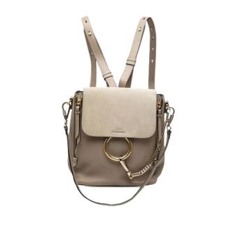 Chlo&eacute; Pre-owned Faye Backpack - - Pre-owned - Damen - Beige - ONE SIZE