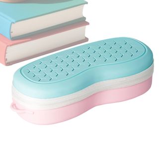 Generico Schutzabdeckung f&uuml;r Schwimmbrillen, Aufbewahrungsbox f&uuml;r Taucherbrillen, Etui f&uuml;r Schwimmbrillen, harte Schwimmbrille, Schwimmbrille und Tragetaschen,