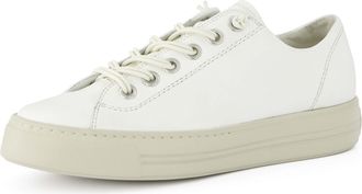 Paul Green Damen, Frauen Low-Top Sneaker,Strassenschuhe,Sportschuhe,Freizeitschuhe,Turnschuhe,Laufschuhe,schnürschuhe,Offwhite (JA),37.5 EU / 4.5 UK