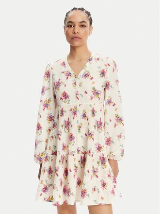 Liu Jo Kleid f&uuml;r den Alltag WA5168 T3786 &Eacute;cru Relaxed Fit