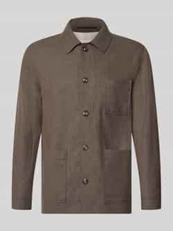 Roy Robson Regular Fit Hemdjacke mit Viskose-Anteil