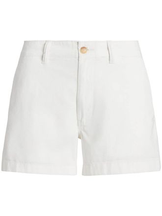 Polo Ralph Lauren Chino-Shorts aus Twill - Wei&szlig;
